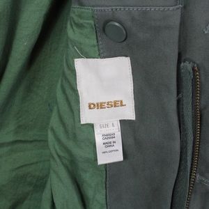 Diesel | Jackets & Coats | Diesel Mens Large Military Style Jacket ...
